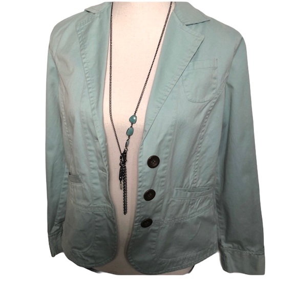 Ruff Hewn | Jackets & Coats | Ruff Hewn Mint 3 Button Jacket Med | Poshmark